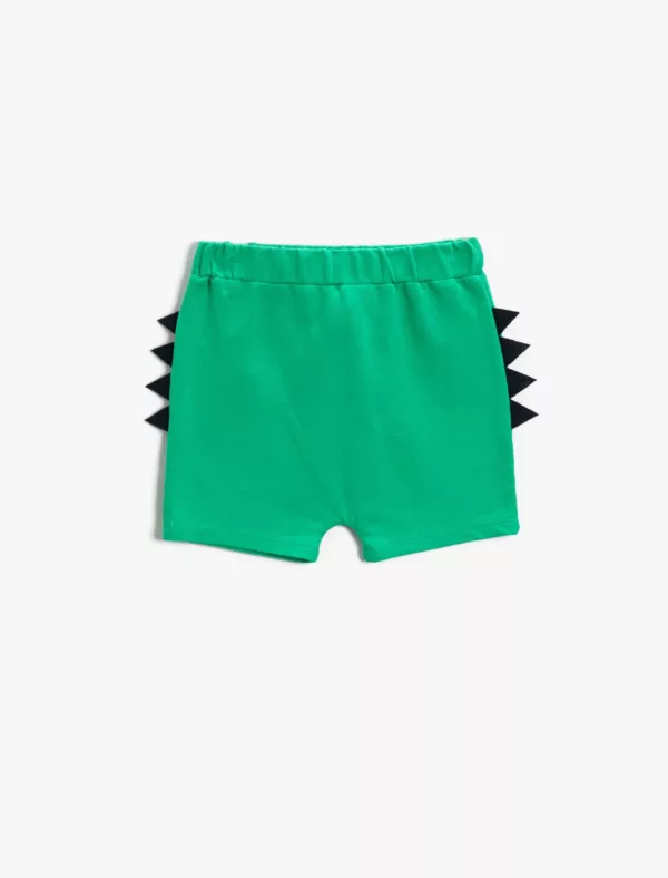 KOTON KIDS GREEN SCARY BUM SHORTS - Debrasgrace