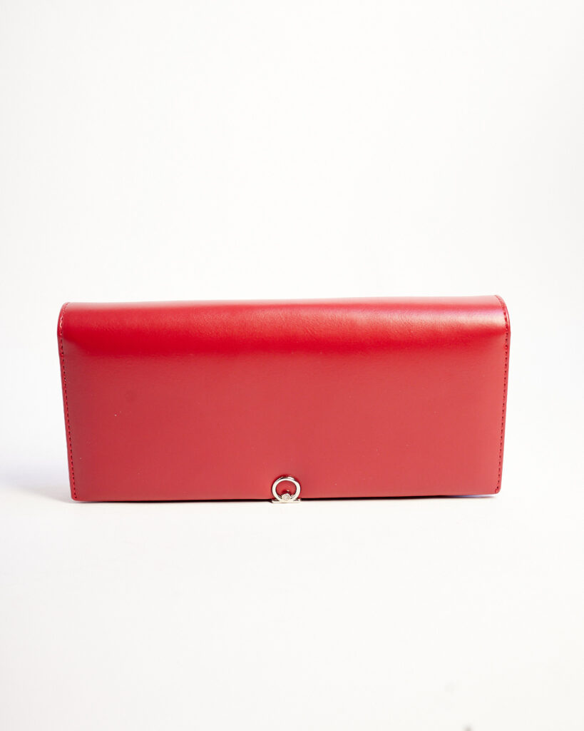 RED F999 PREMIUM STONED SMOOTH 2 IN 1 WALLET - Debrasgrace