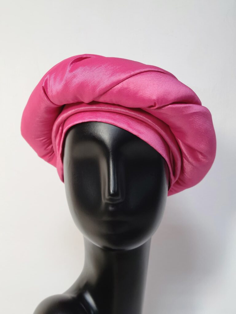 FUSCHIA NORTHERN STYLE FASHION TURBAN - Debrasgrace