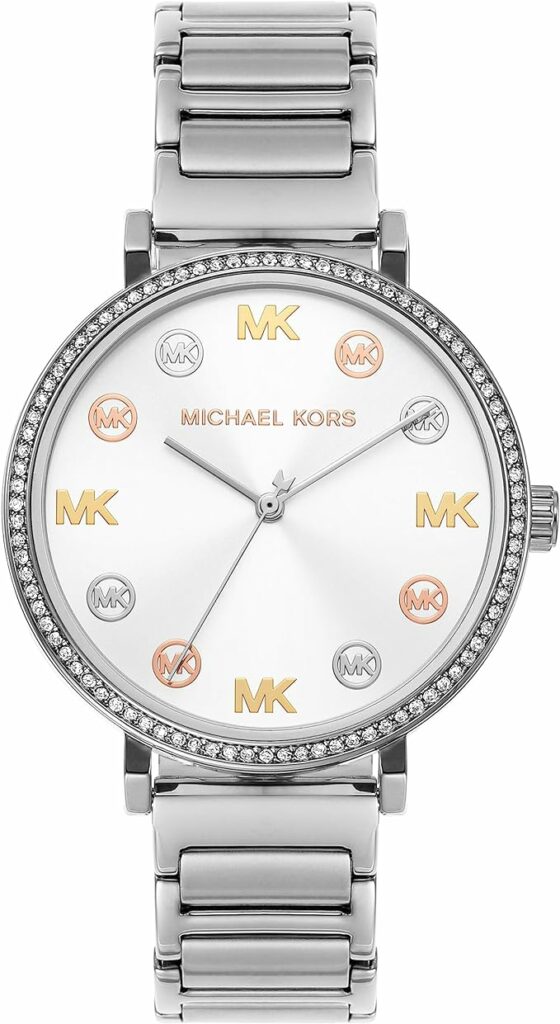 MICHAEL KORS MK7417 SILVER WRISTWATCH - Debrasgrace