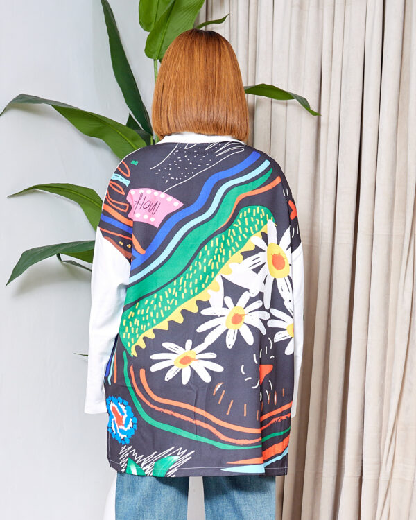 SCH STYLE FASHION IVORY BOX OVERSIZED SHIRT - Debrasgrace