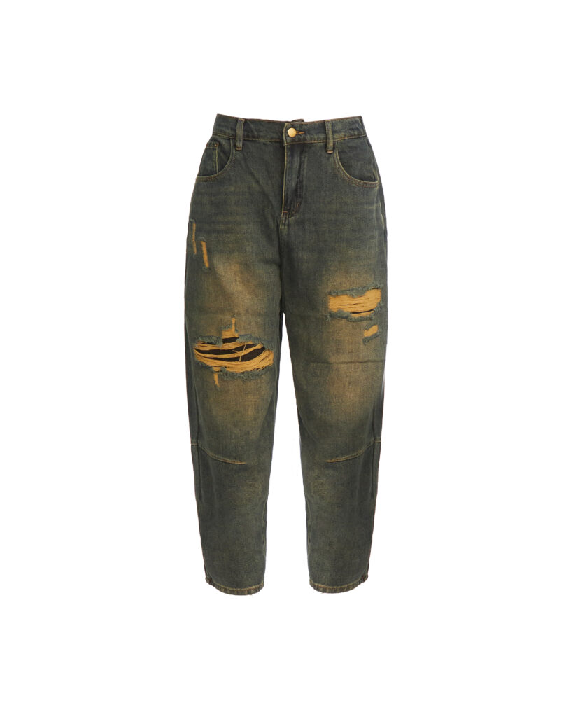 POG 8017 MUD WASH RIPPED MOM JEANS - Debrasgrace